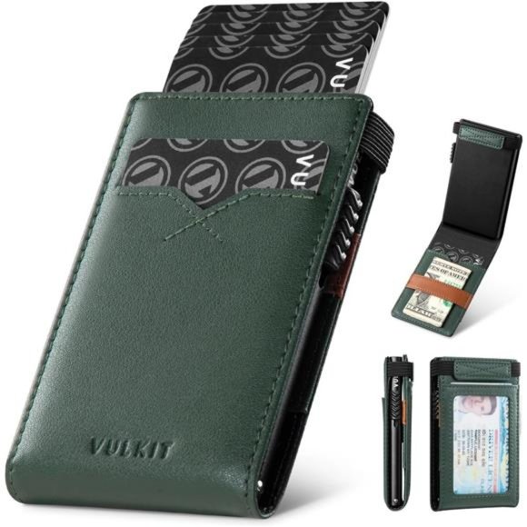 Bags | Minimalist Wallet With Money Band Rfid Wallet For Mens Pop Up ...